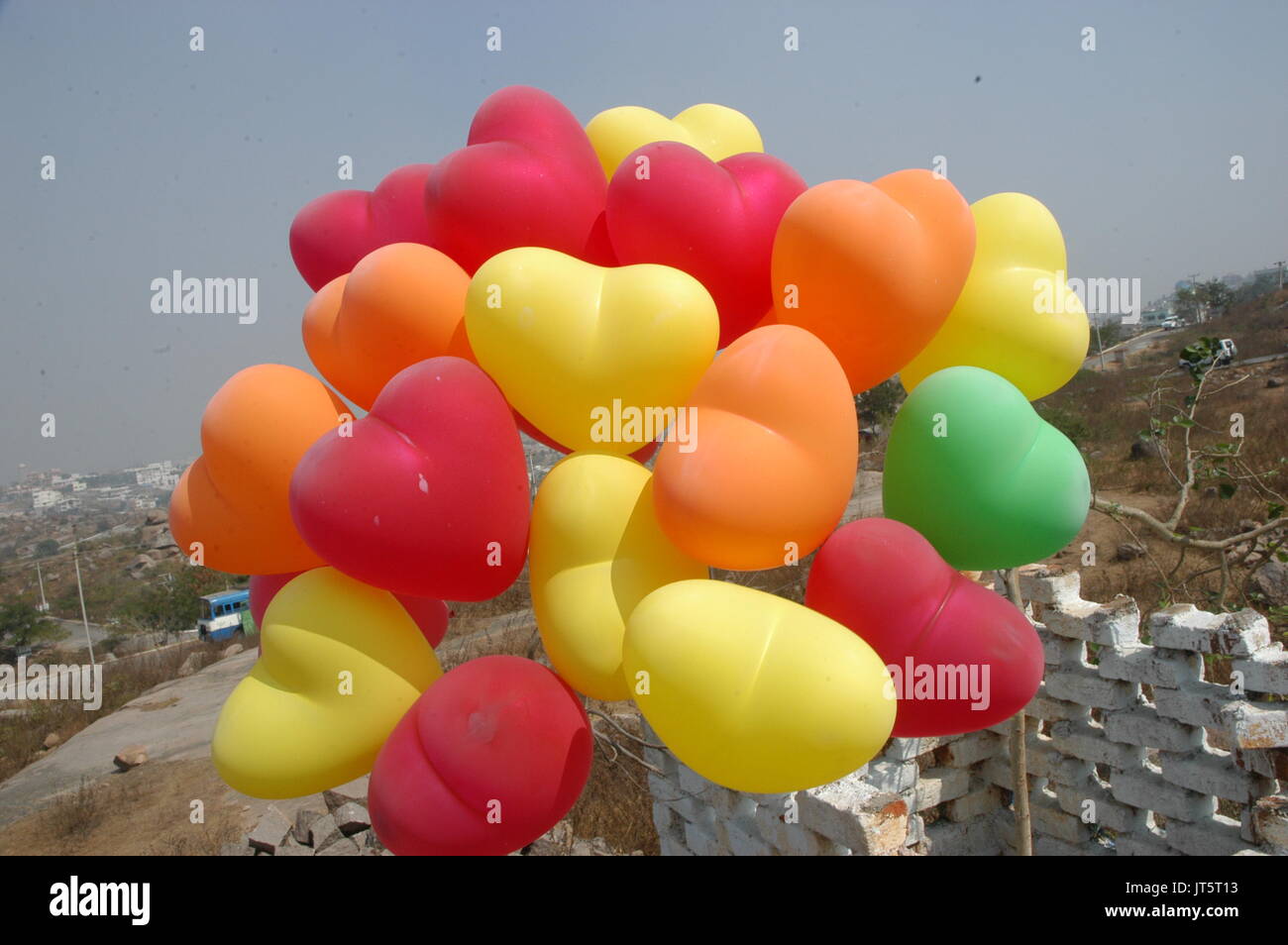 Air Balloons in a function Stock Photo - Alamy