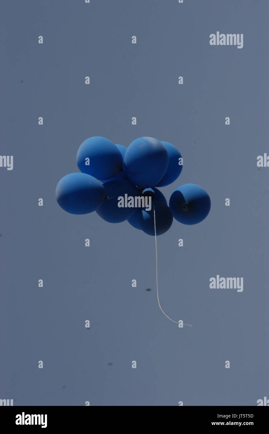 Air Balloons in a function Stock Photo - Alamy