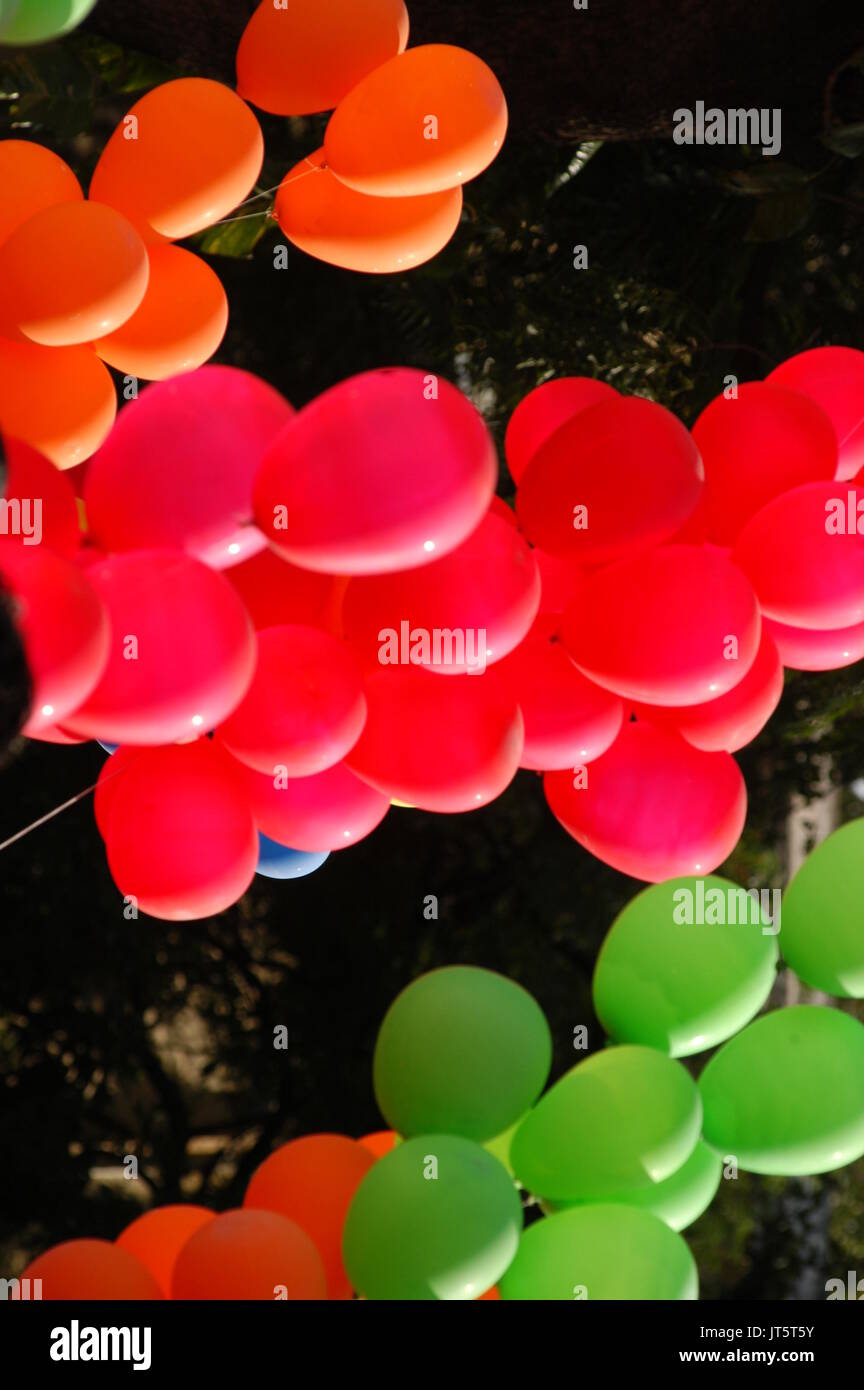 Air Balloons in a function Stock Photo - Alamy