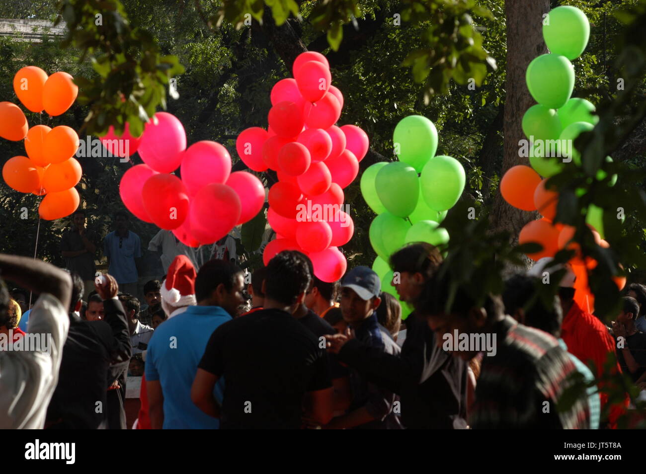 Air Balloons in a function Stock Photo - Alamy