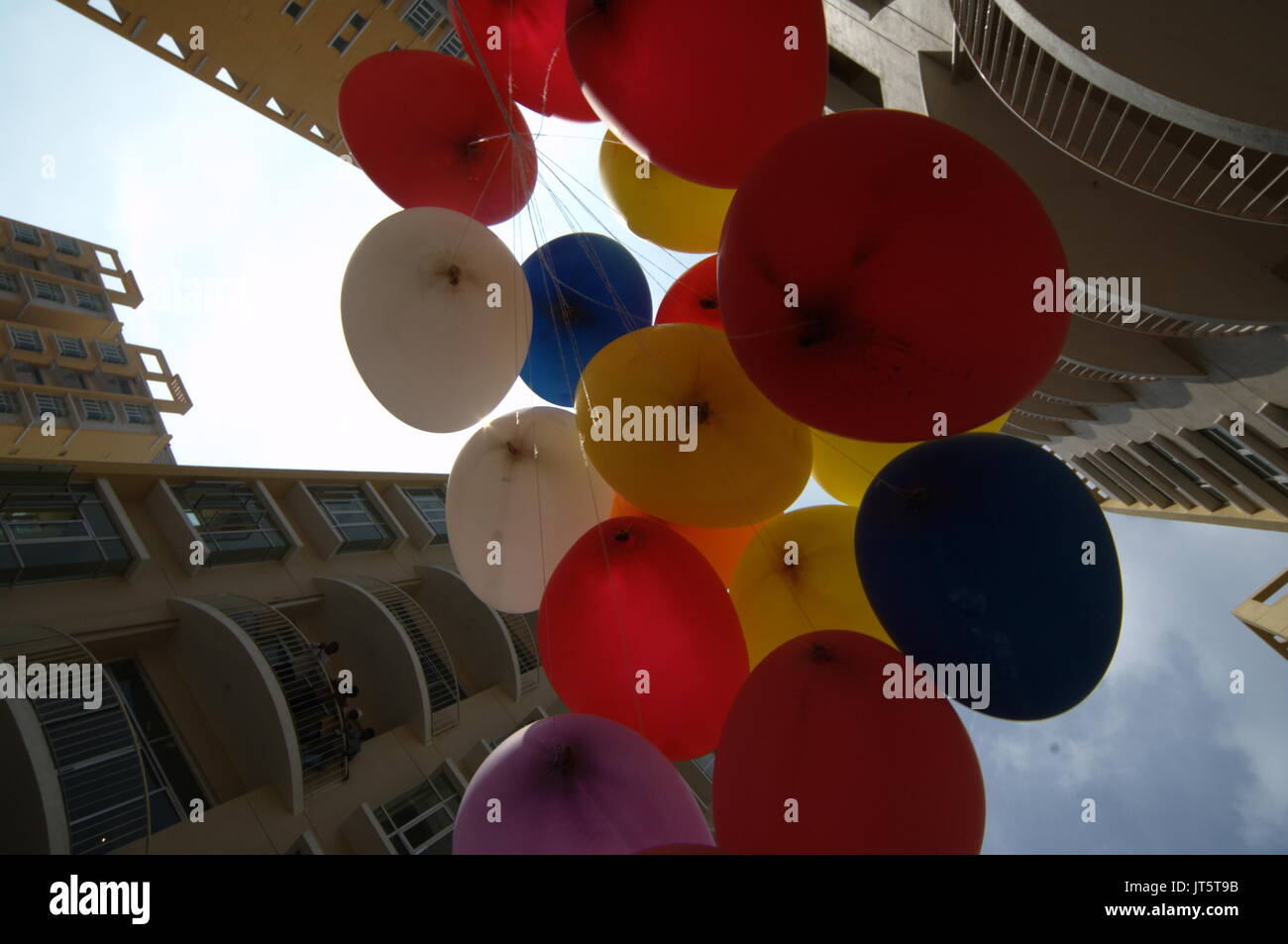 Air Balloons in a function Stock Photo - Alamy
