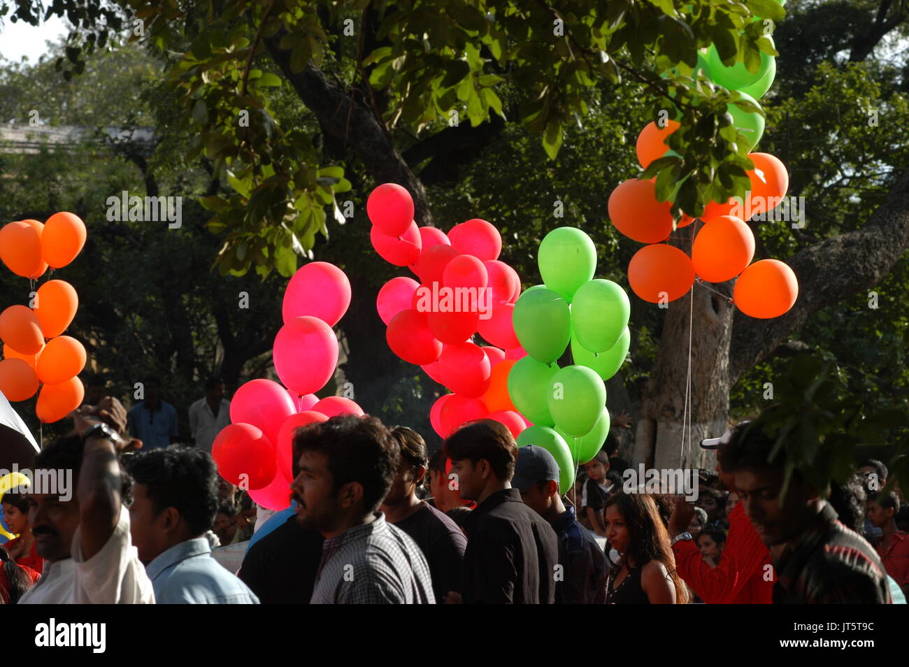 Air Balloons in a function Stock Photo - Alamy