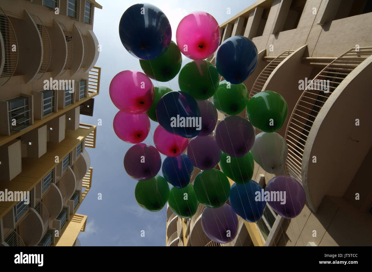 Air Balloons in a function Stock Photo - Alamy