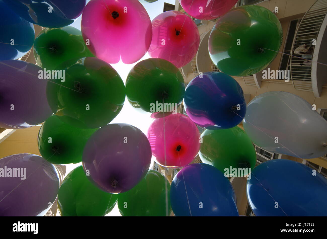 Air Balloons in a function Stock Photo - Alamy