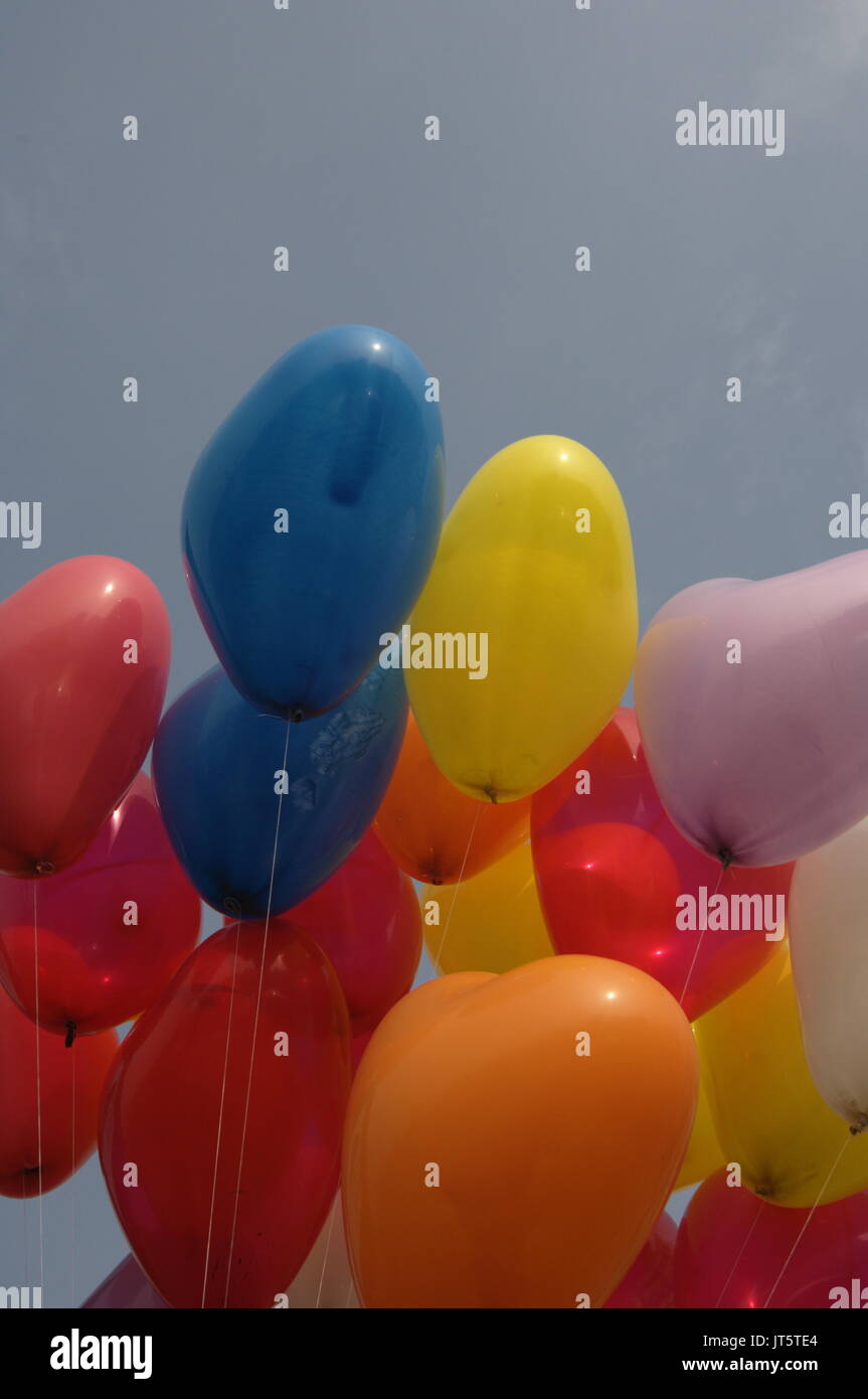 Air Balloons in a function Stock Photo - Alamy