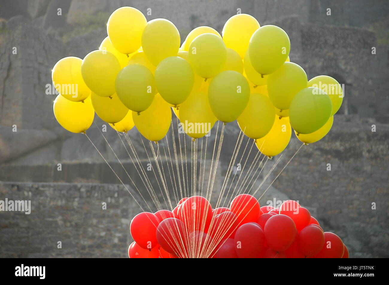 Air Balloons in a function Stock Photo - Alamy