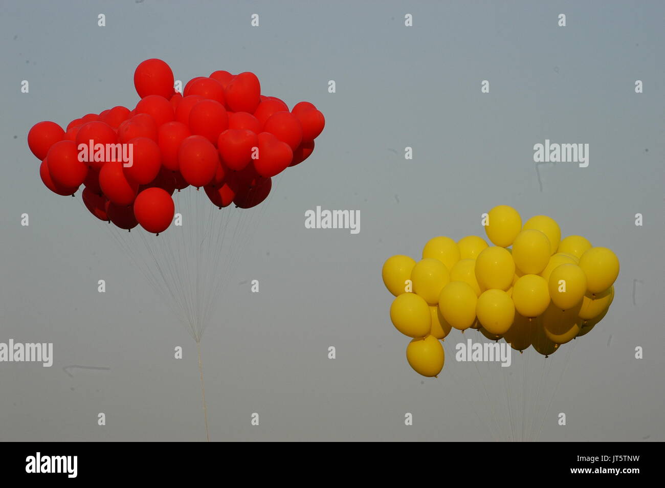 Air Balloons in a function Stock Photo - Alamy