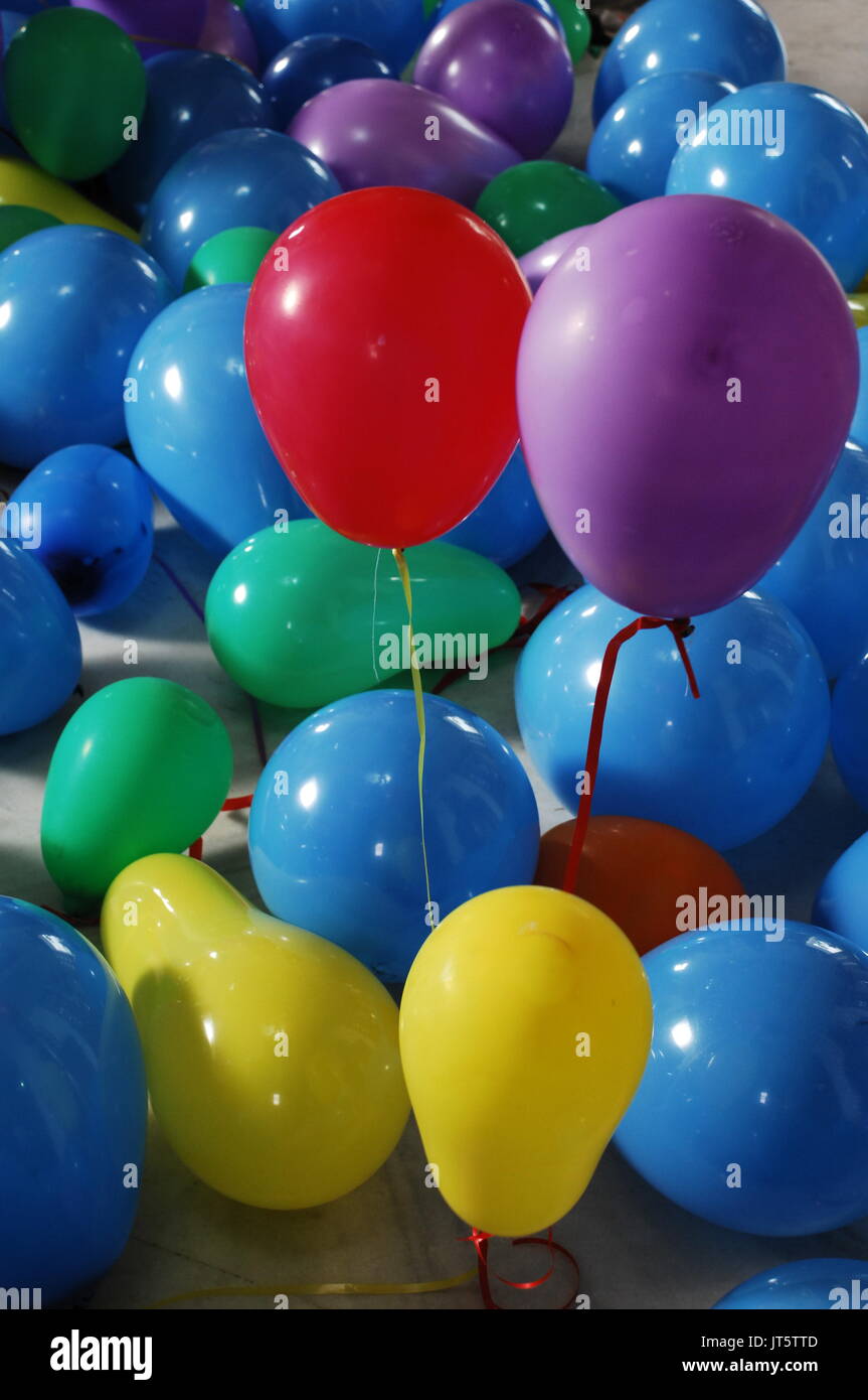 Air Balloons in a function Stock Photo - Alamy