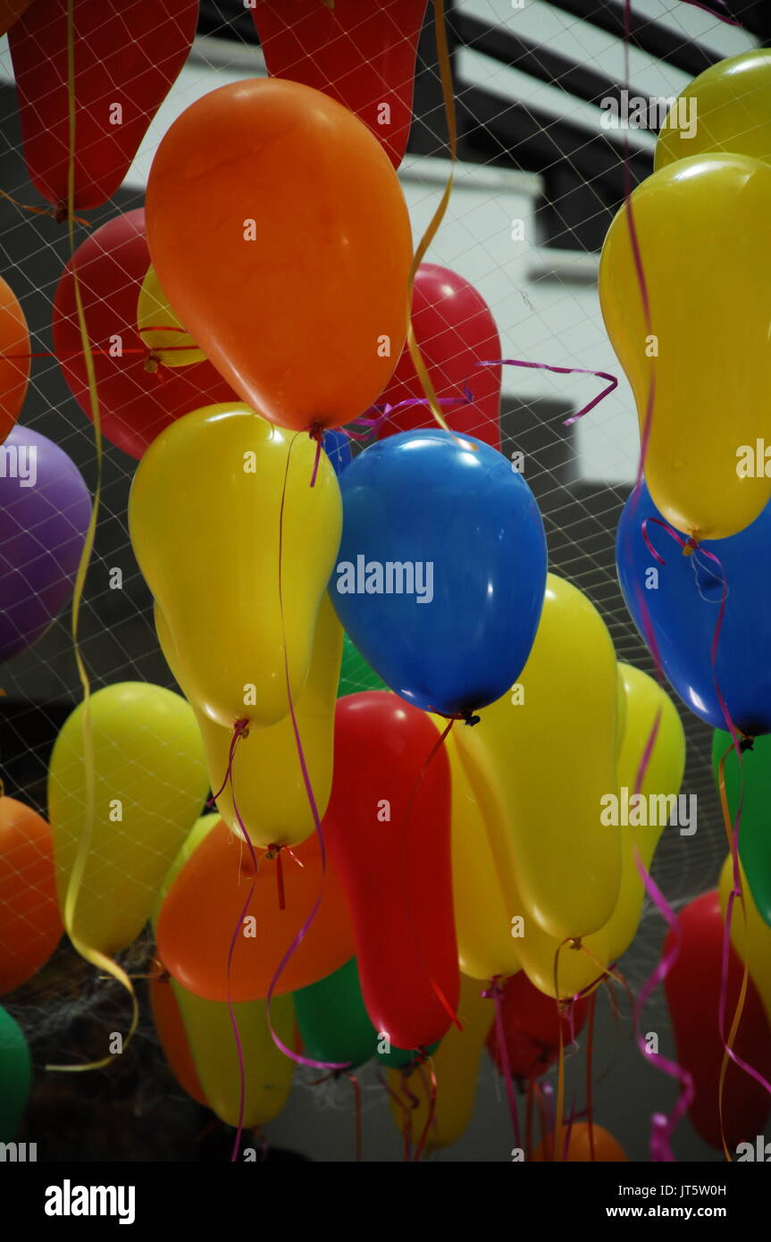 Air Balloons in a function Stock Photo - Alamy