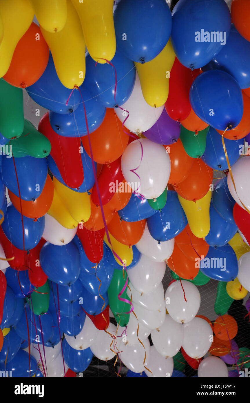 Air Balloons in a function Stock Photo - Alamy