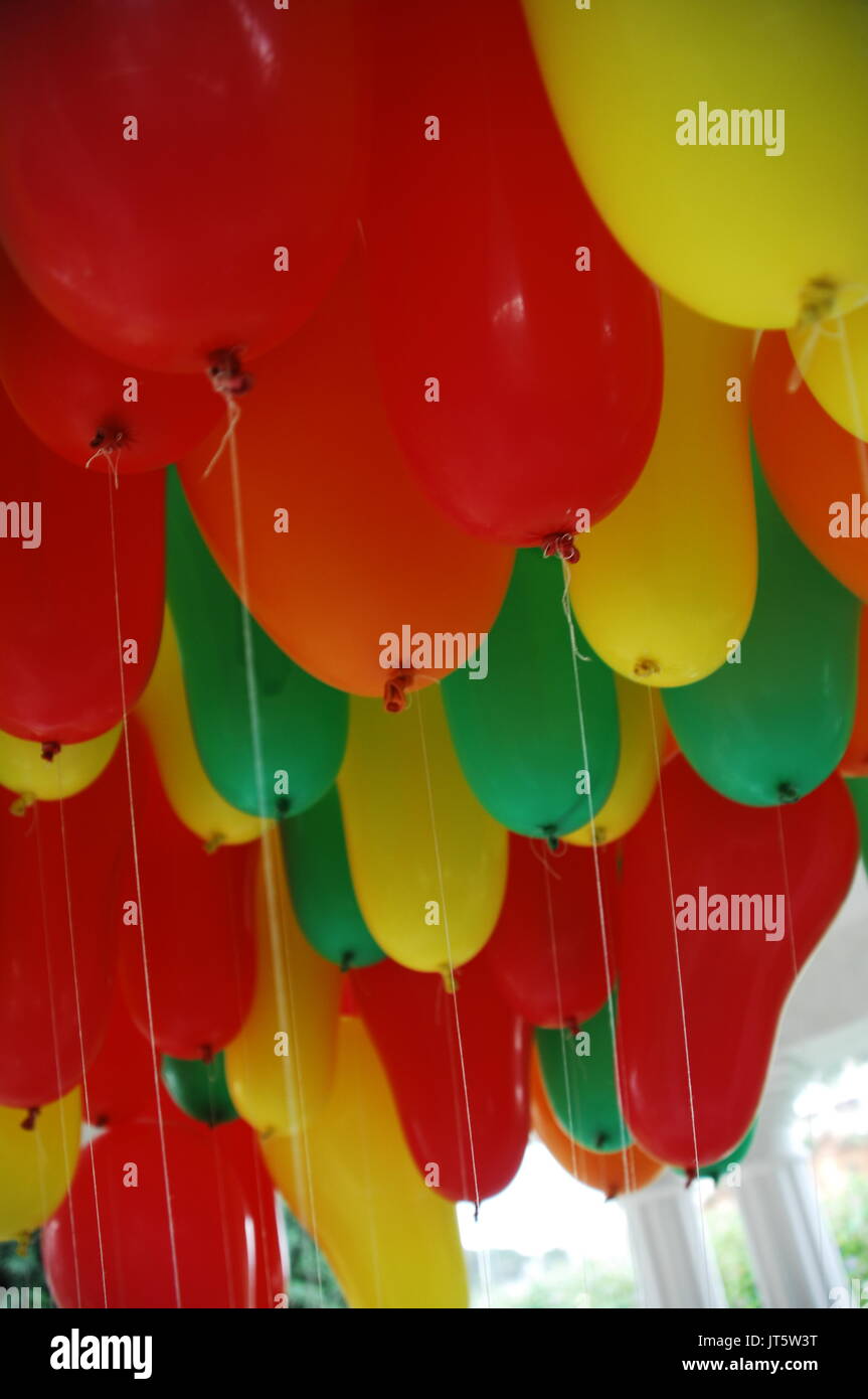 Air Balloons in a function Stock Photo - Alamy