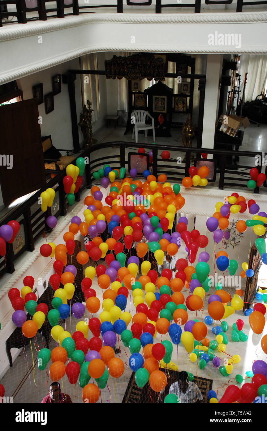 Air Balloons in a function Stock Photo - Alamy