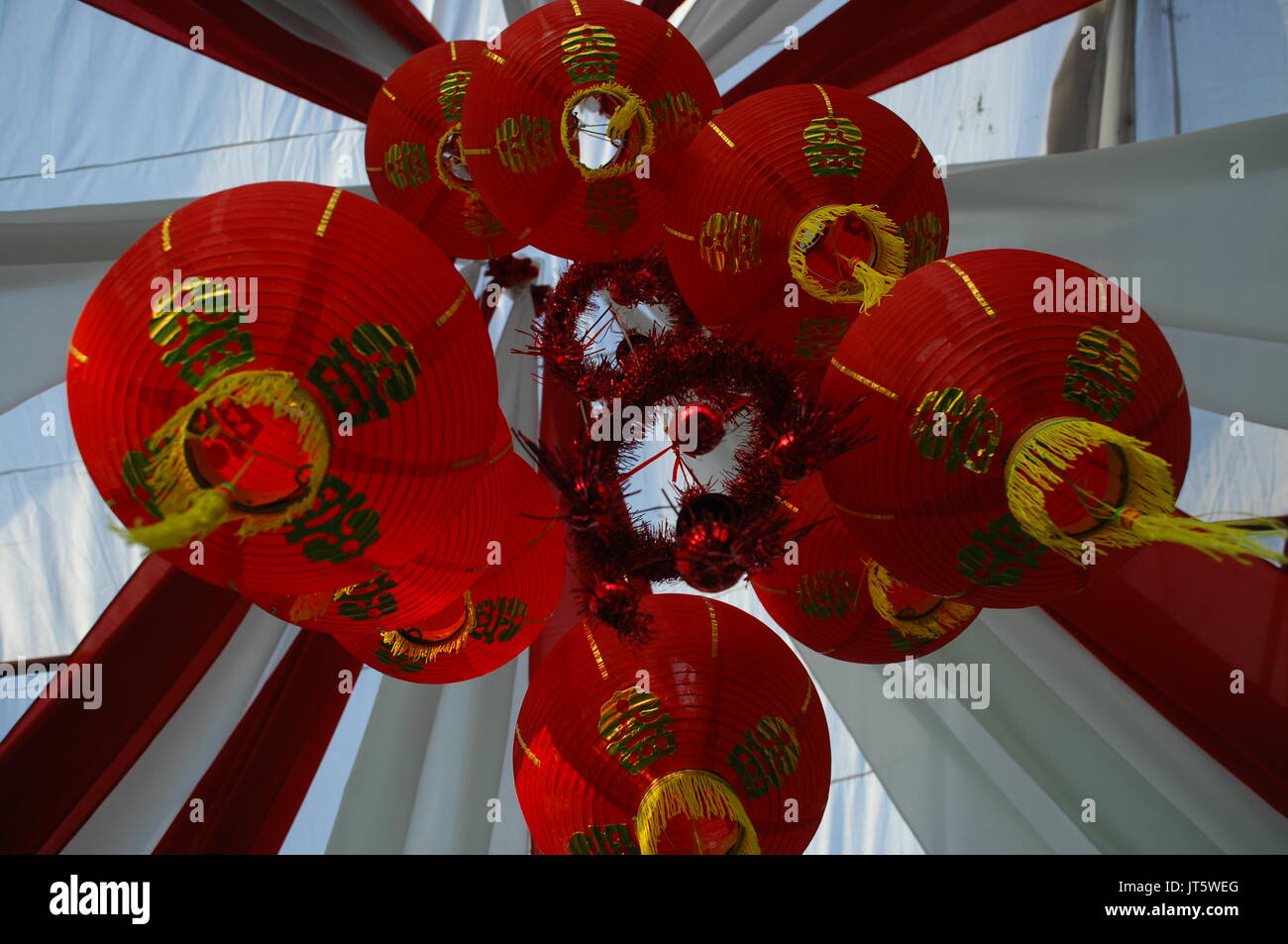 Air Balloons in a function Stock Photo - Alamy