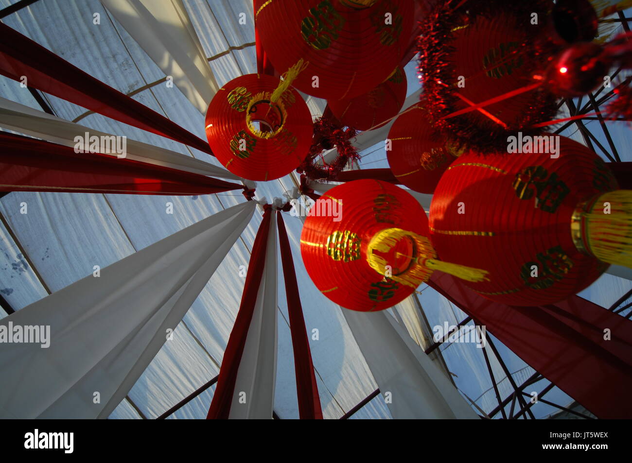 Air Balloons in a function Stock Photo - Alamy