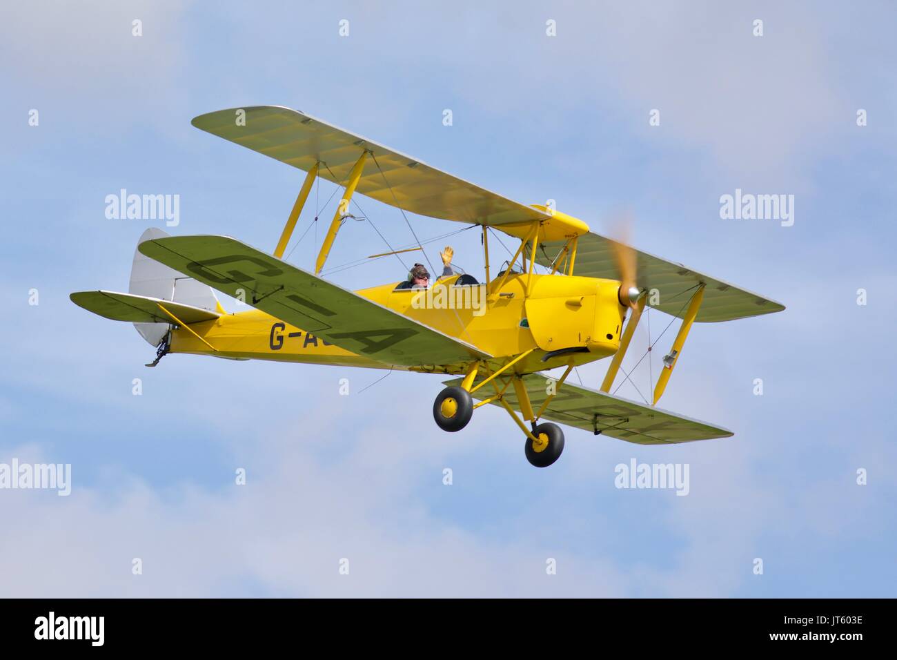 de Havilland Tiger Moth from Tiger 9 Aeronautical Display Team Stock ...
