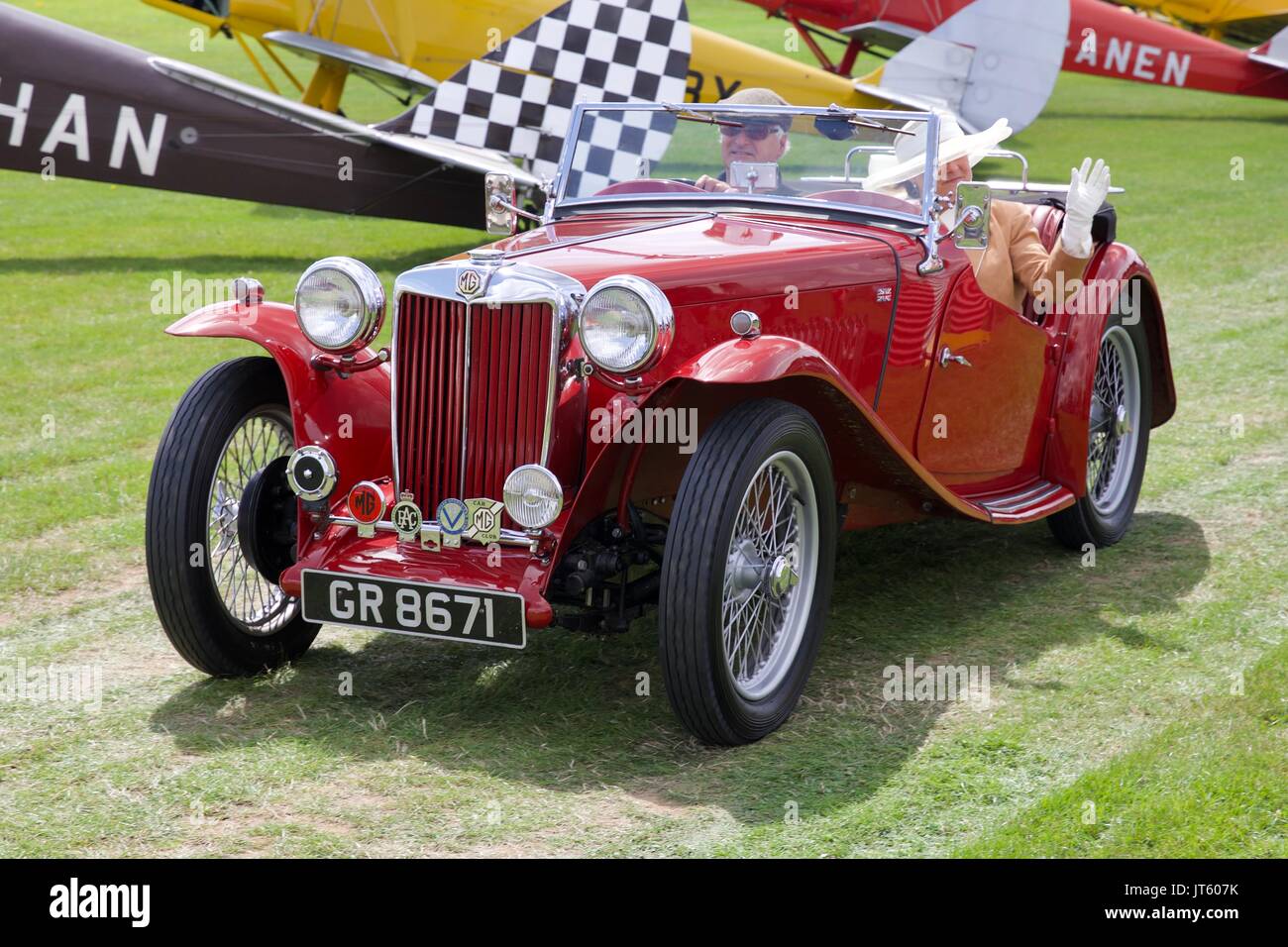 Mg tc sports car hi-res stock photography and images - Alamy