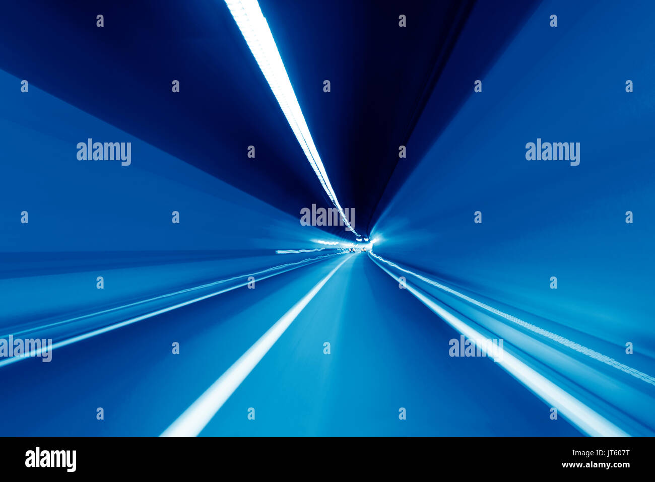 Road in an underground tunnel Stock Photo - Alamy