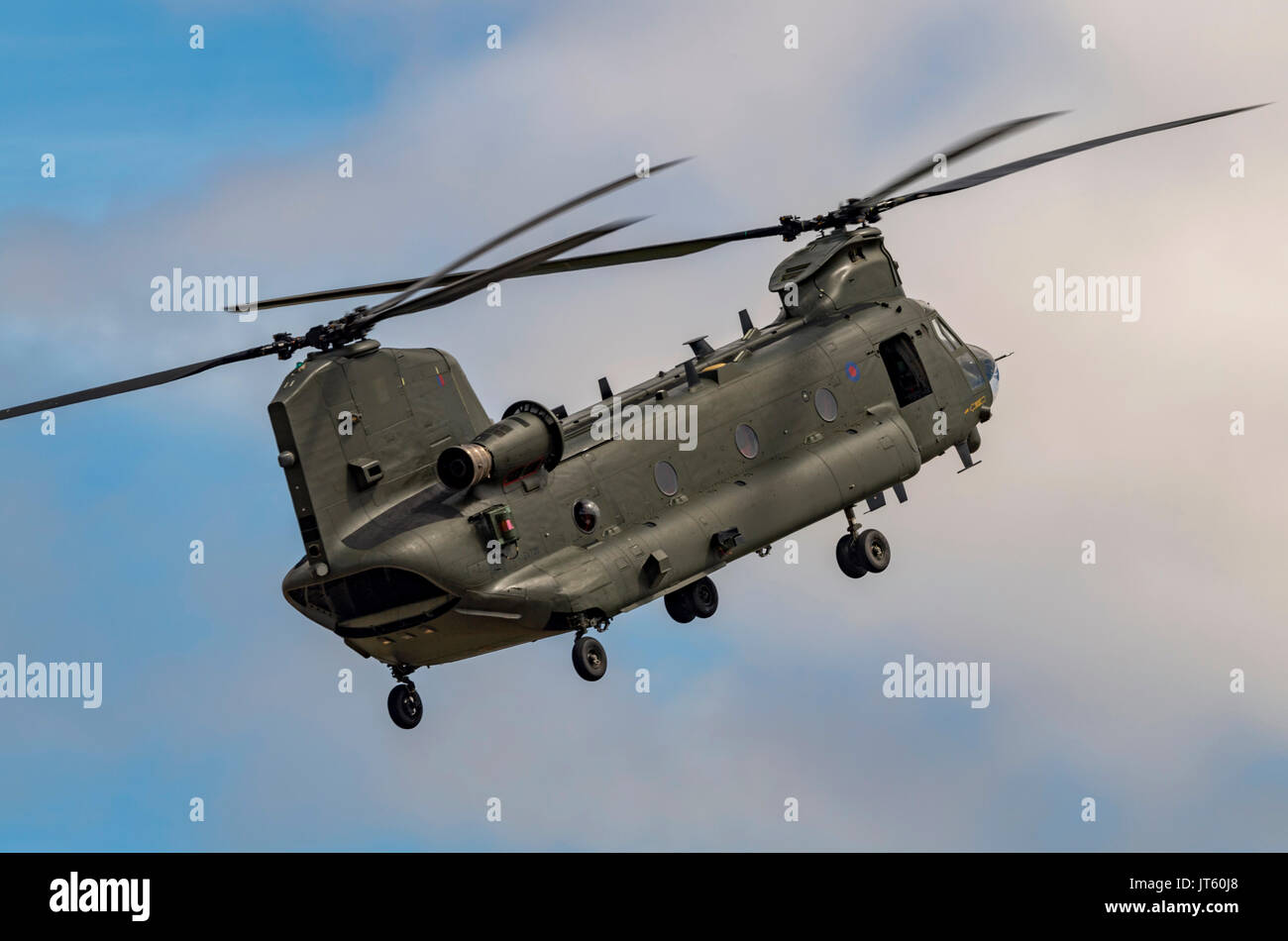 RAF Chinook Display Team, 18 Squadron at the Royal International Air ...