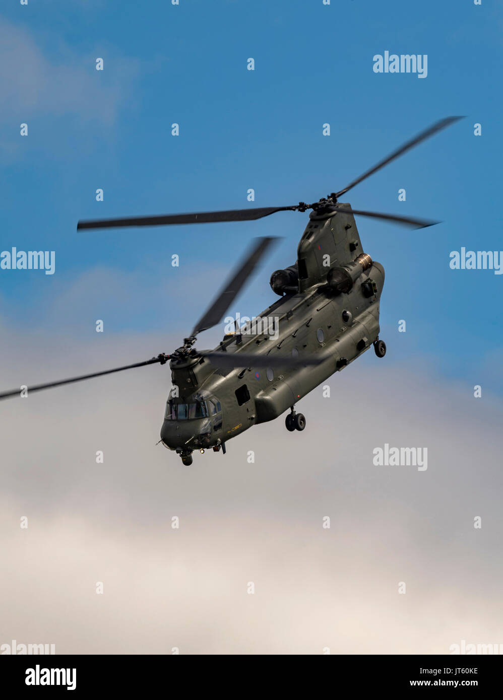 RAF Chinook Display Team, 18 Squadron at the Royal International Air ...