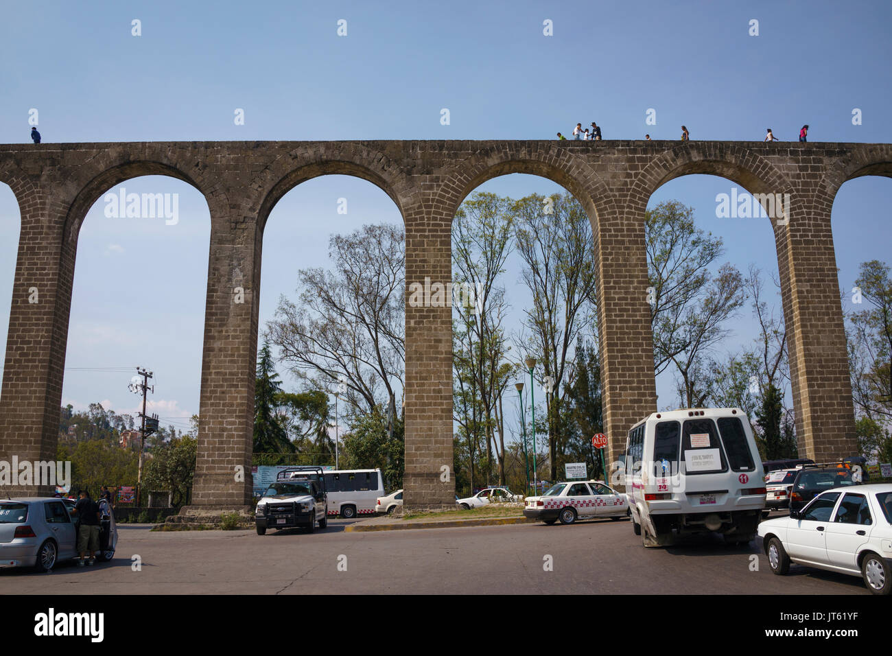 crowds celebrate Good Friday in the outskirts of Mexico City Stock ...