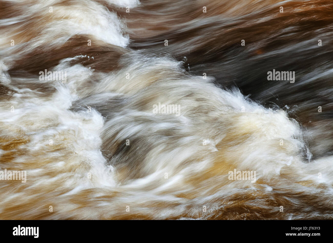 Abstract motion blur river water, wave, brown background Stock Photo ...
