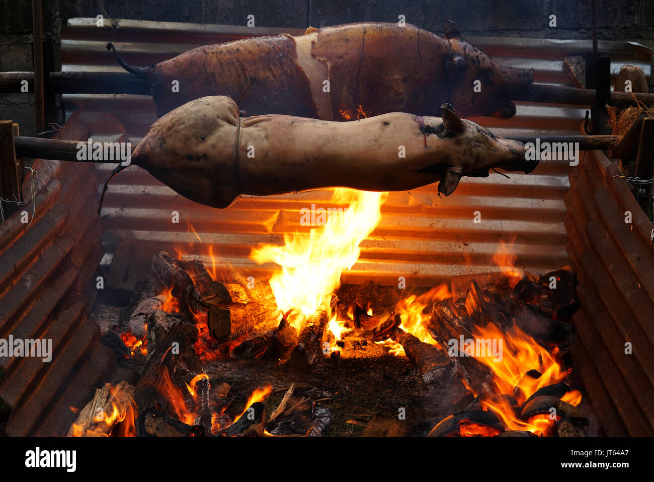 Fire underneath High Resolution Stock Photography and Images - Alamy