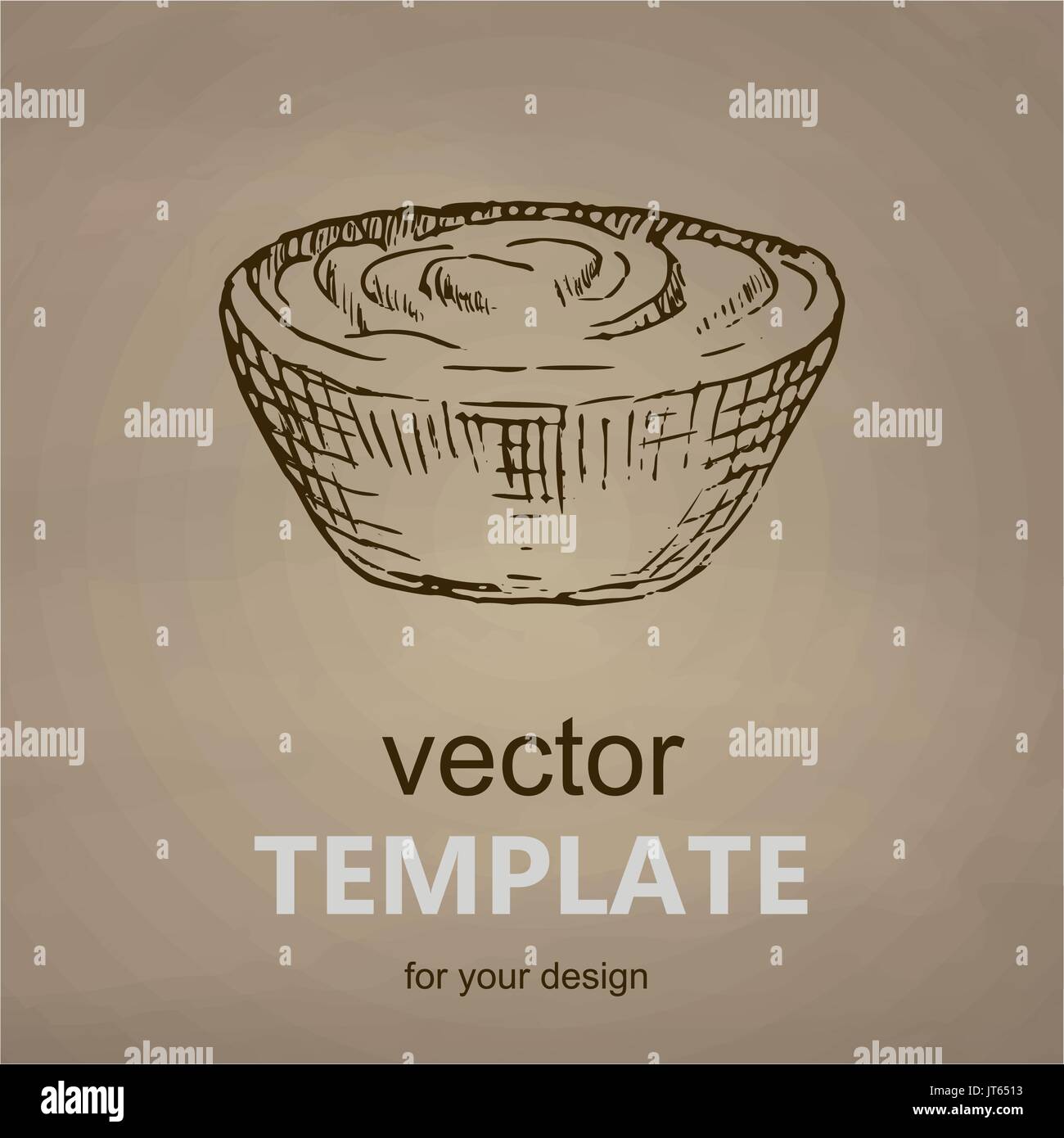 sour cream hand drawn vector illustration Stock Vector Image & Art - Alamy