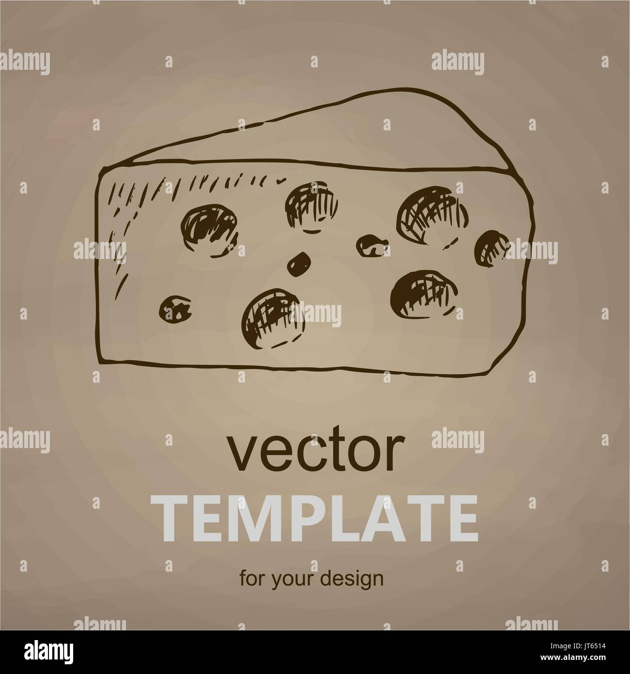 Cheese hand drawn vector illustration Stock Vector Image & Art - Alamy