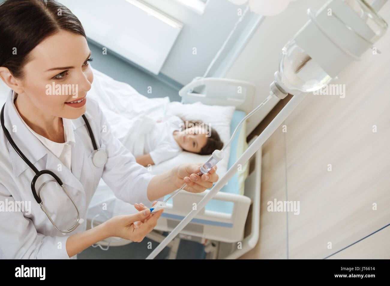 Iv infusion bottle hi-res stock photography and images - Alamy