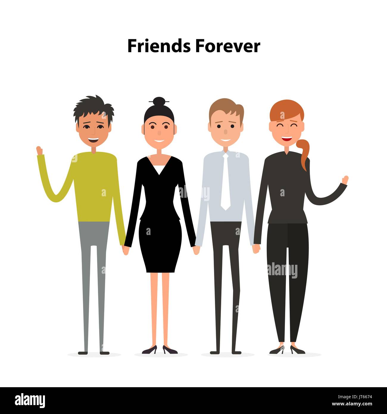 Business employees vector vectors hi-res stock photography and images ...