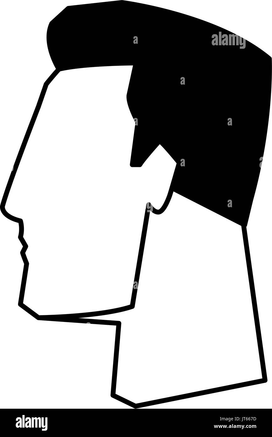 business man side view office worker manager Stock Vector Image & Art ...