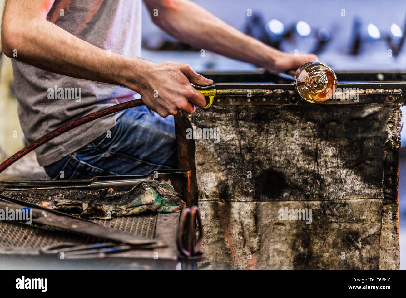Forge blower hi-res stock photography and images - Alamy