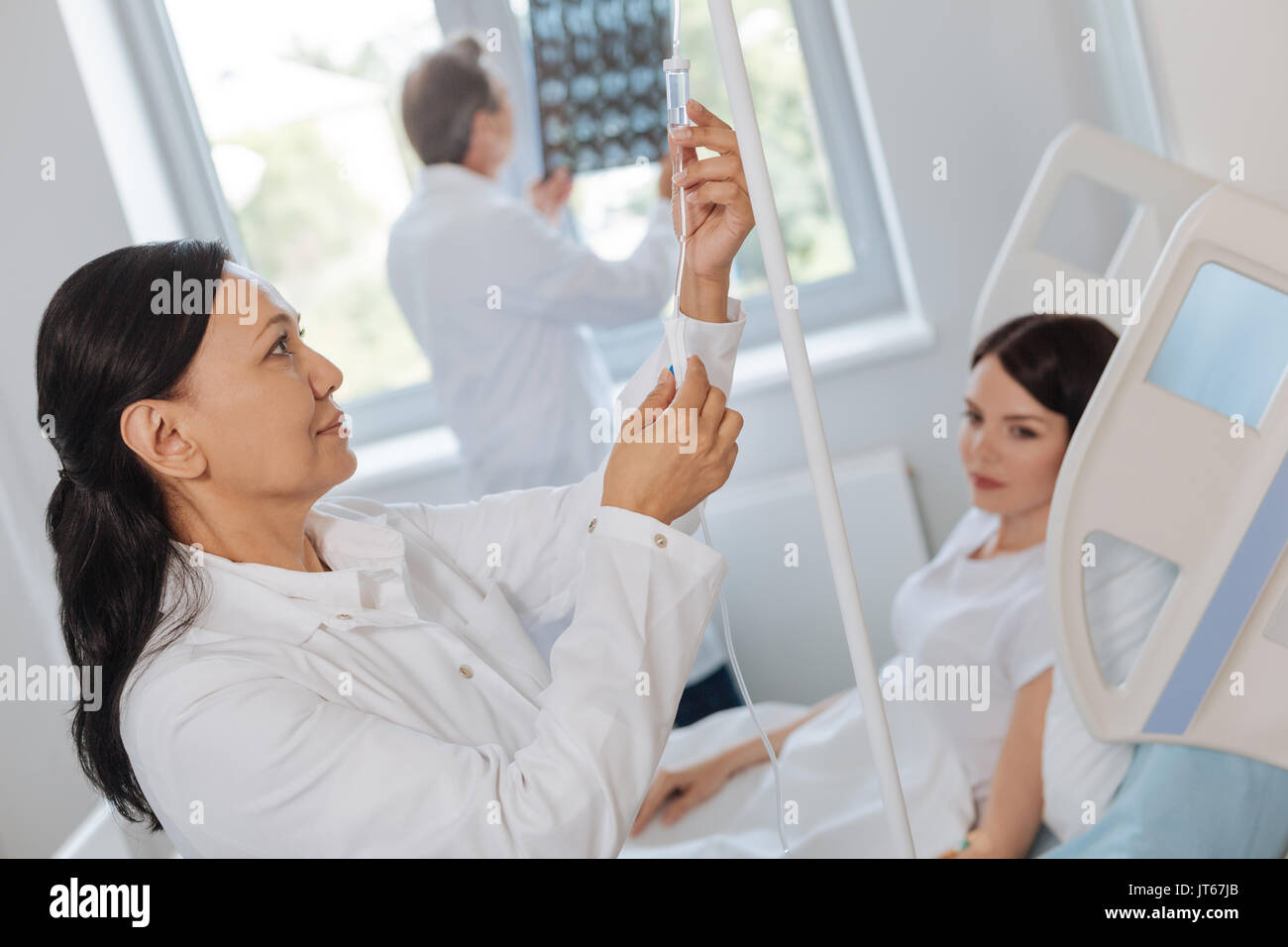 Iv system hi-res stock photography and images - Alamy