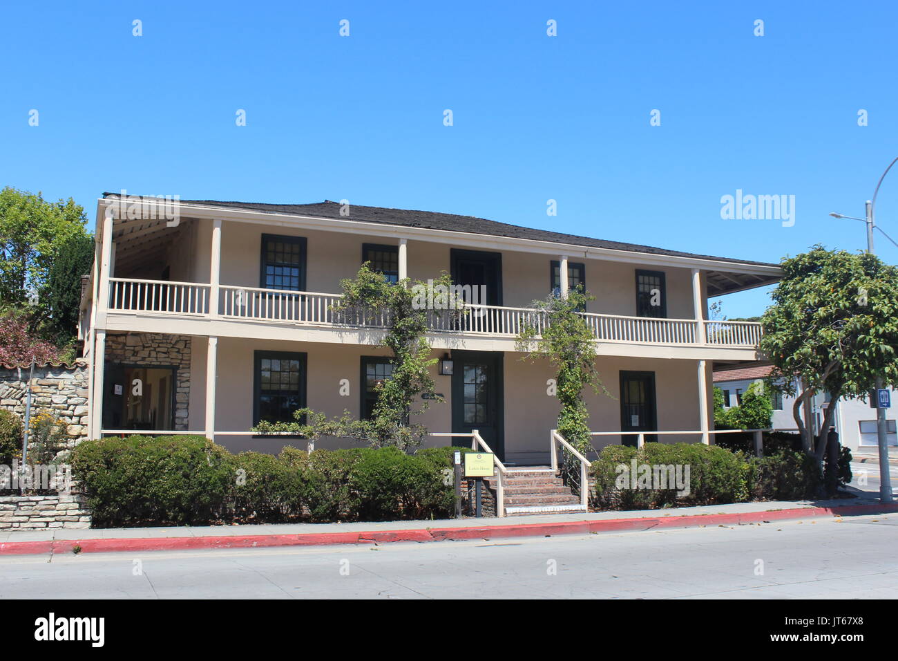 Larkin House, Monterey, California Stock Photo - Alamy