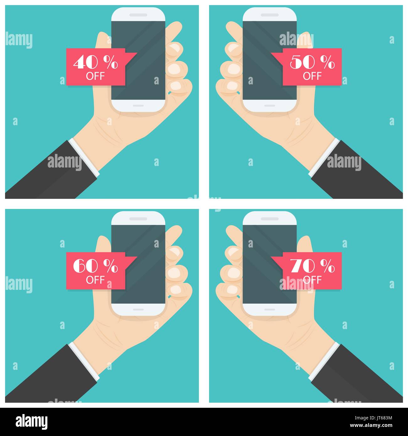 Buy smart label price Stock Vector Images - Alamy