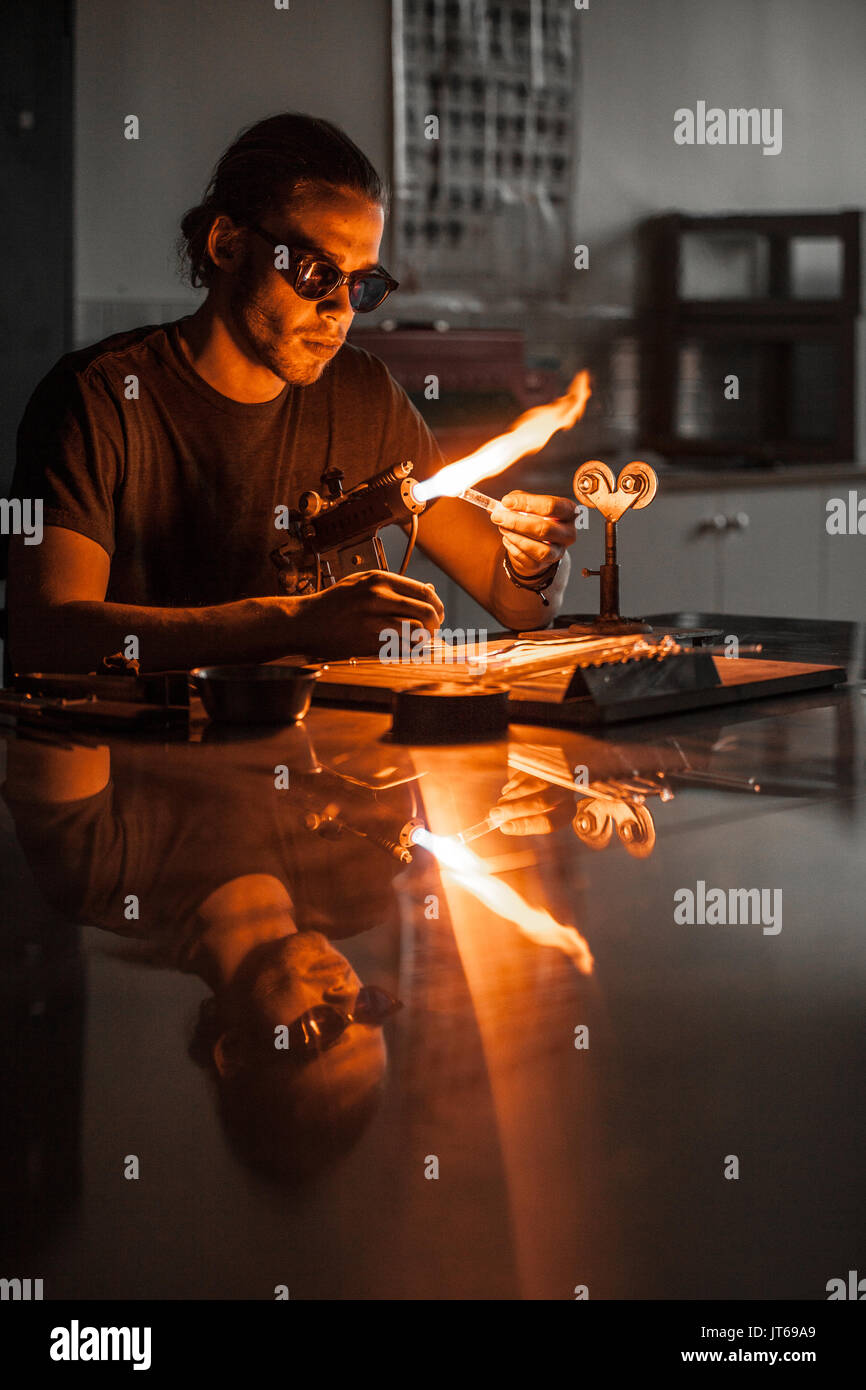 Flameworking hi-res stock photography and images - Alamy