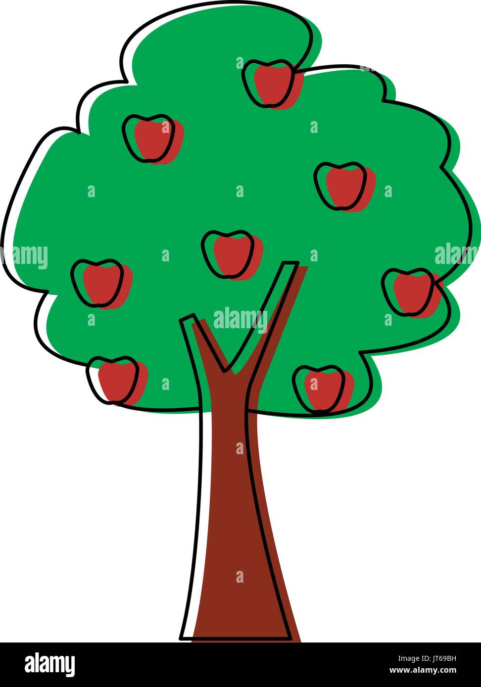 Woodland fruit Stock Vector Images - Alamy