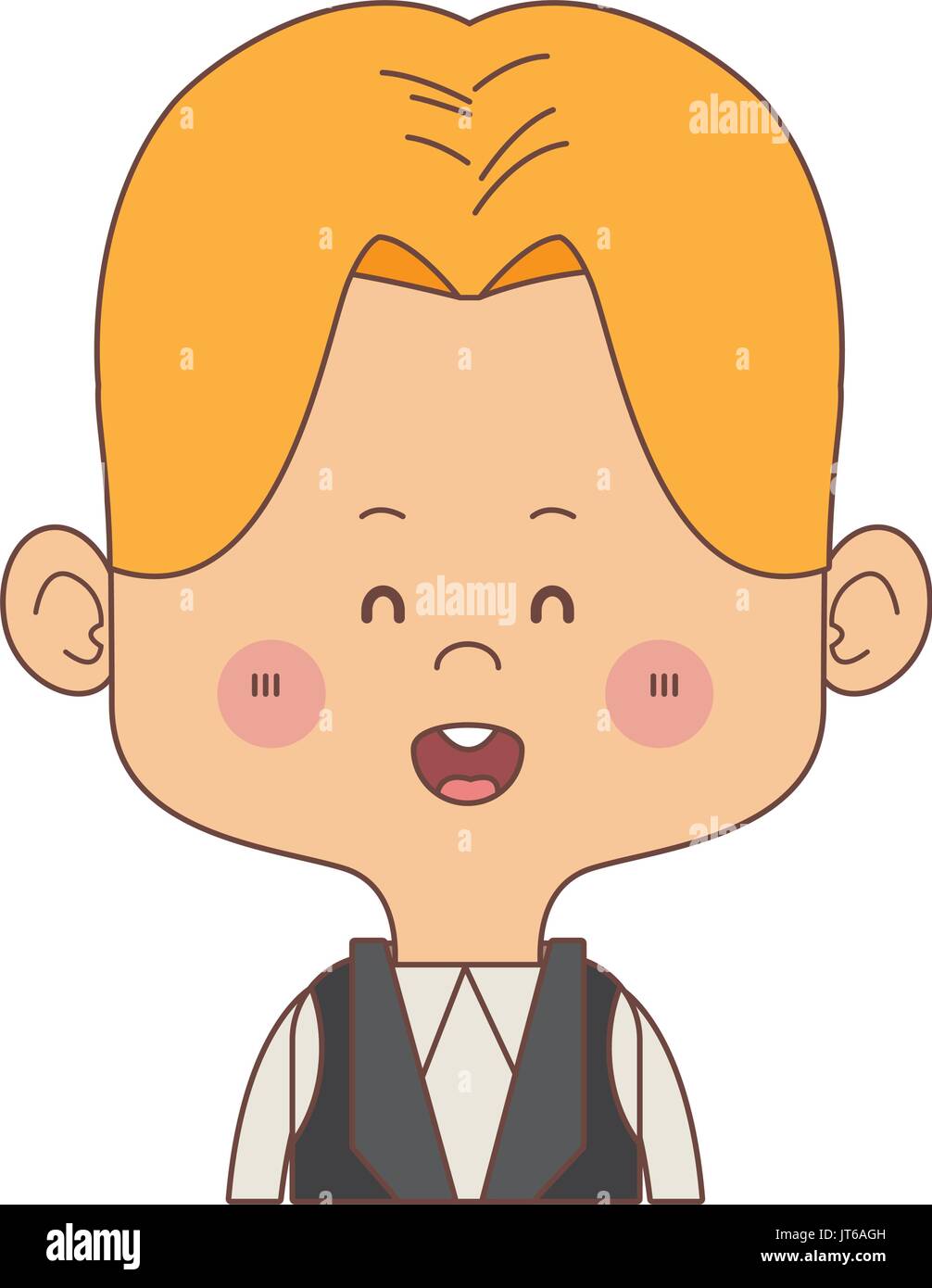 character man male portrait happy people Stock Vector Image & Art - Alamy