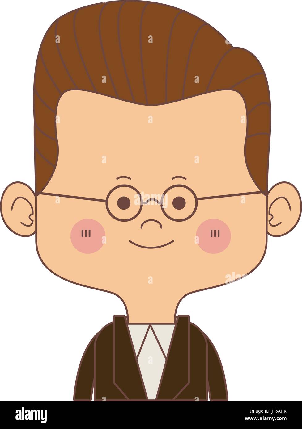 character man male portrait happy people Stock Vector Image & Art - Alamy