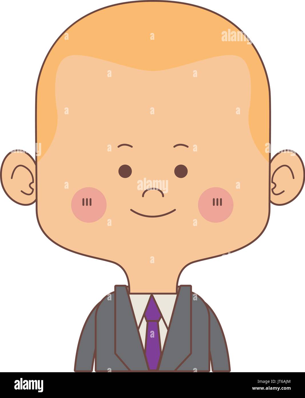 character man male portrait happy people Stock Vector Image & Art - Alamy