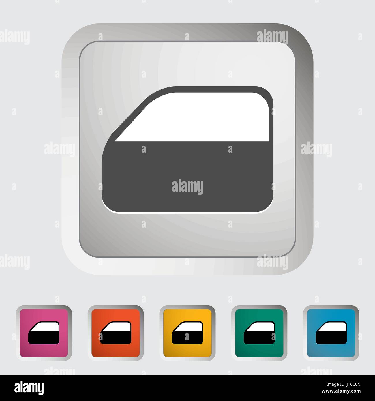 Car door. Vector illustration EPS Stock Vector Image & Art - Alamy