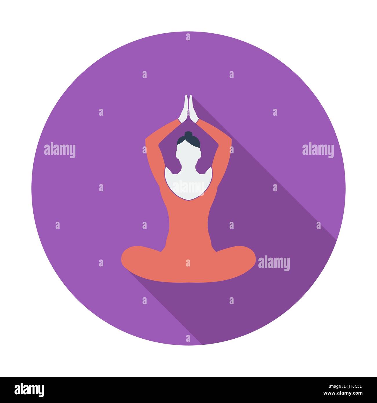 Stretch exercise single Stock Vector Images - Alamy