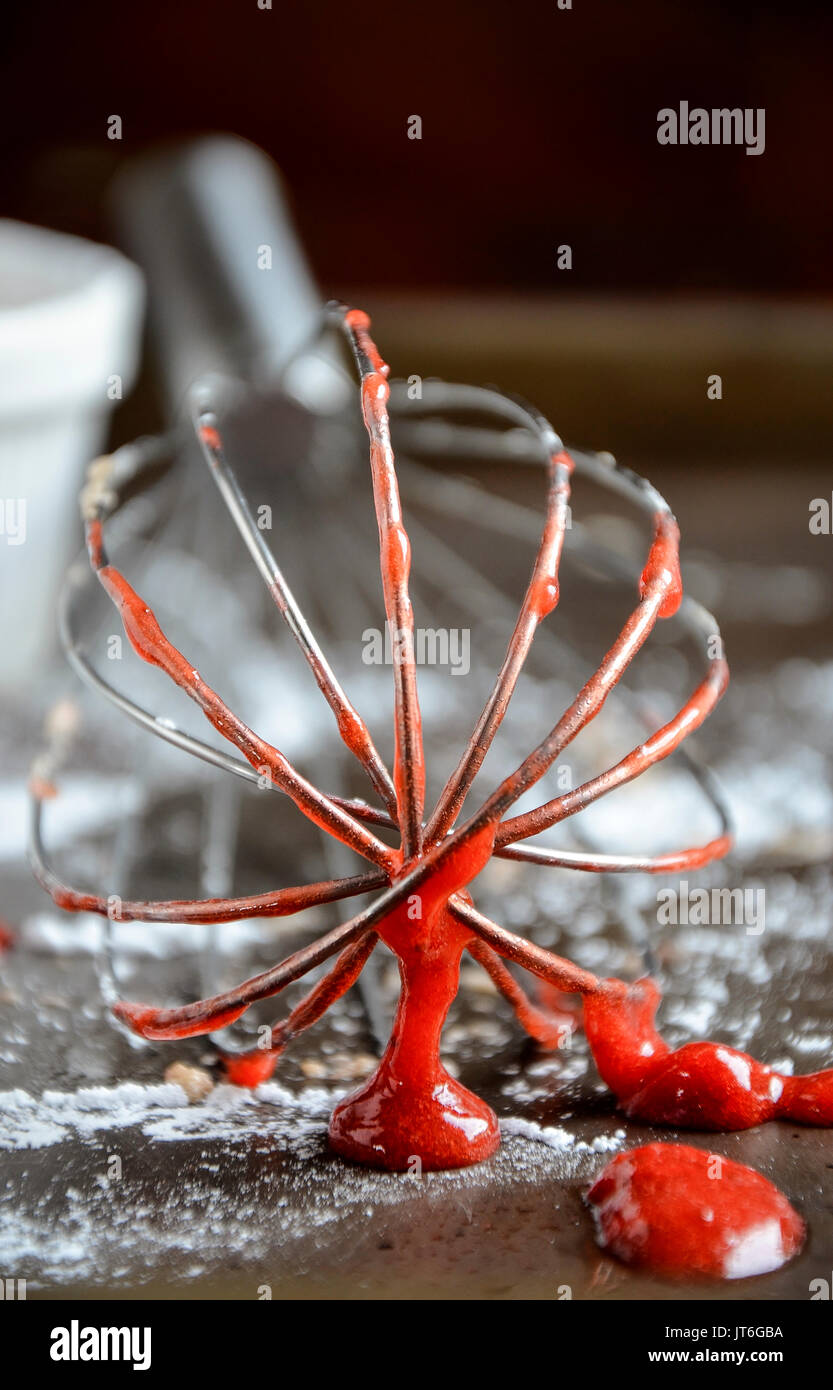 Red whisk hi-res stock photography and images - Alamy