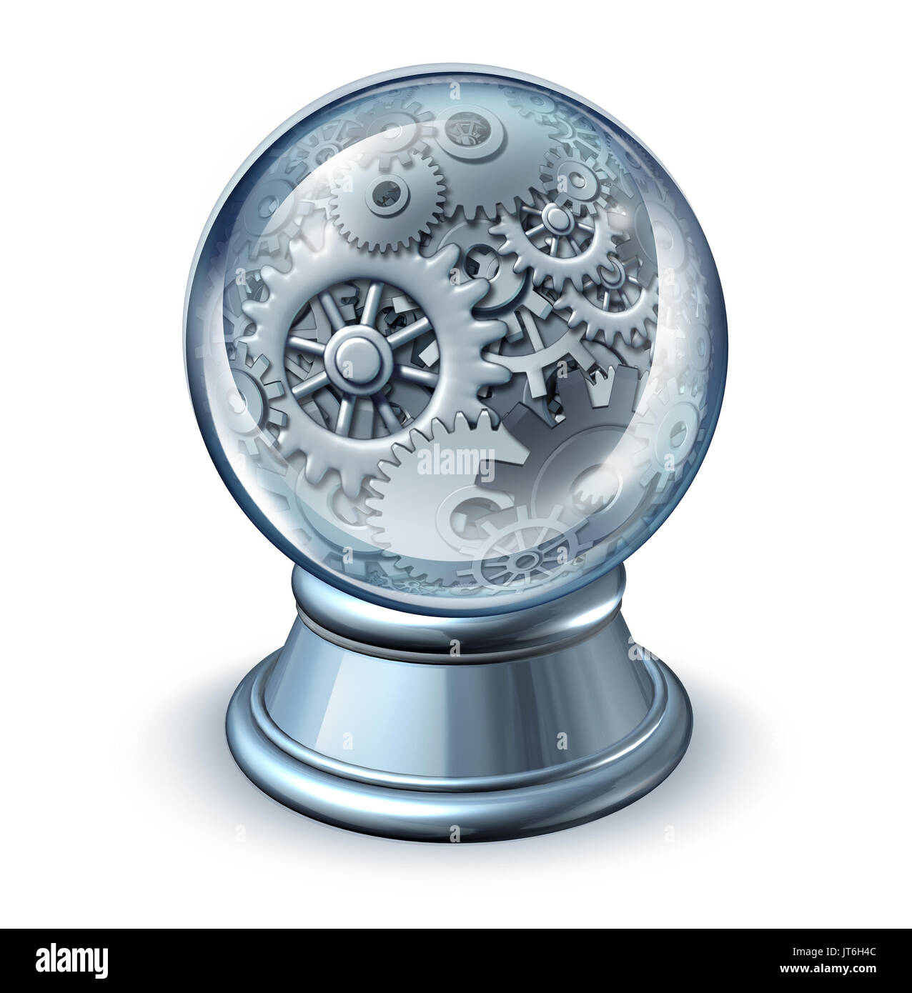 Business forecasting and forecast industry symbol concept and future ...