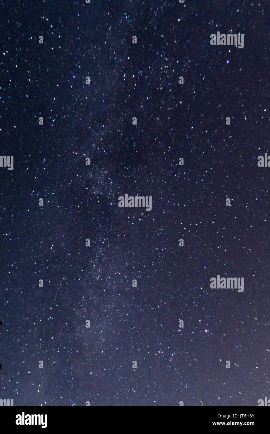 Night Sky and Milky Way background texture Stock Photo - Alamy