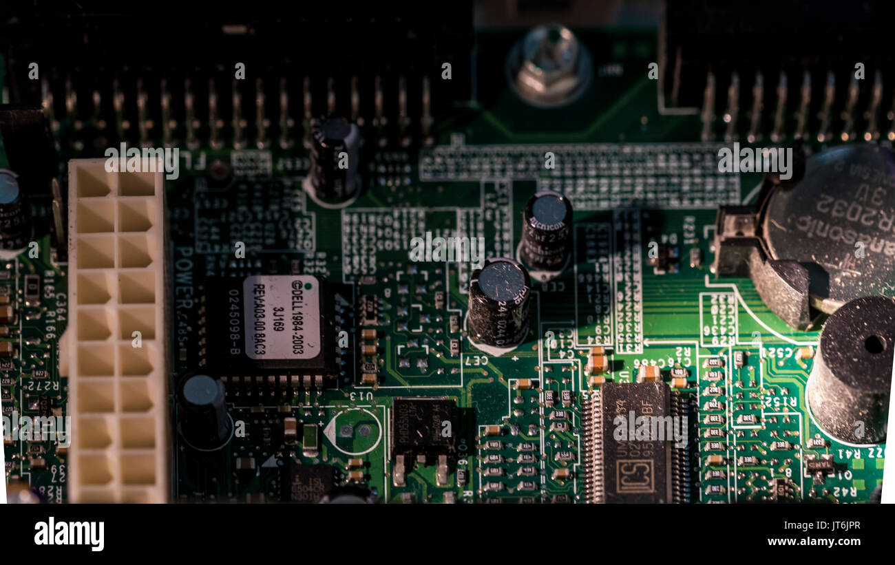 Computer components. Technology Stock Photo - Alamy