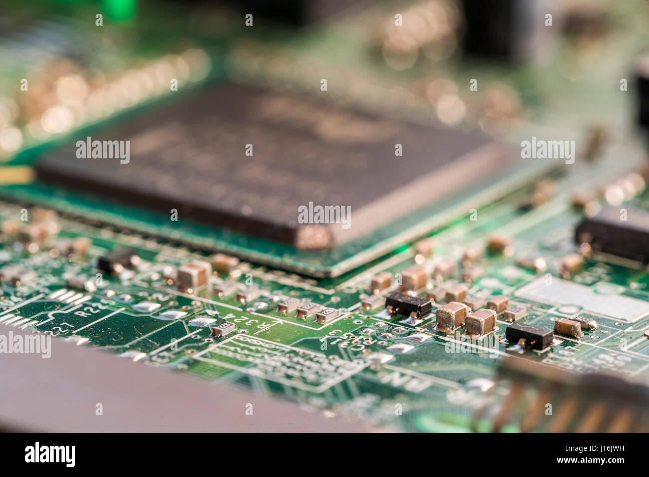 Computer components. Technology Stock Photo - Alamy