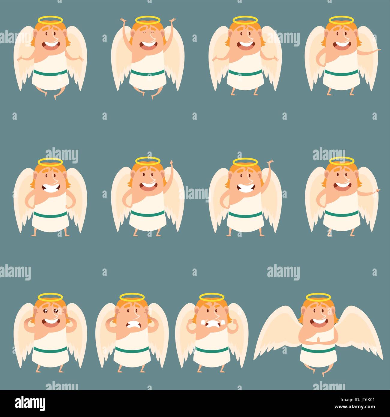 Cartoon angel wings hi-res stock photography and images - Alamy