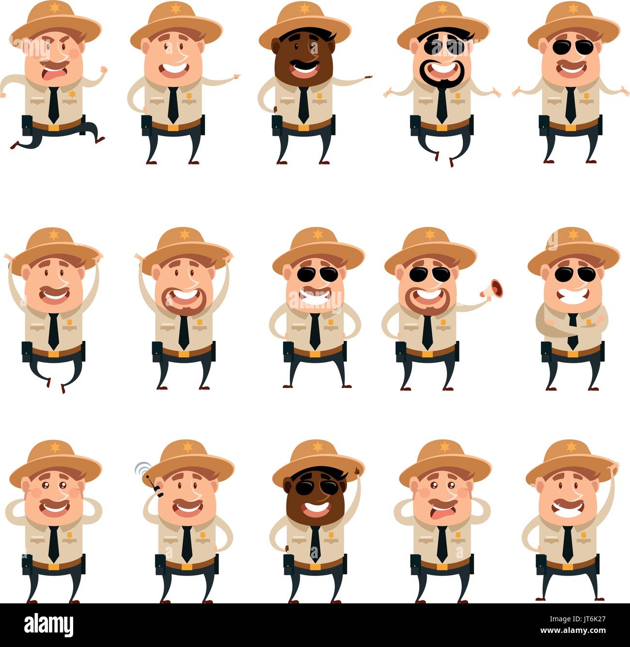 Character cop Stock Vector Images - Alamy