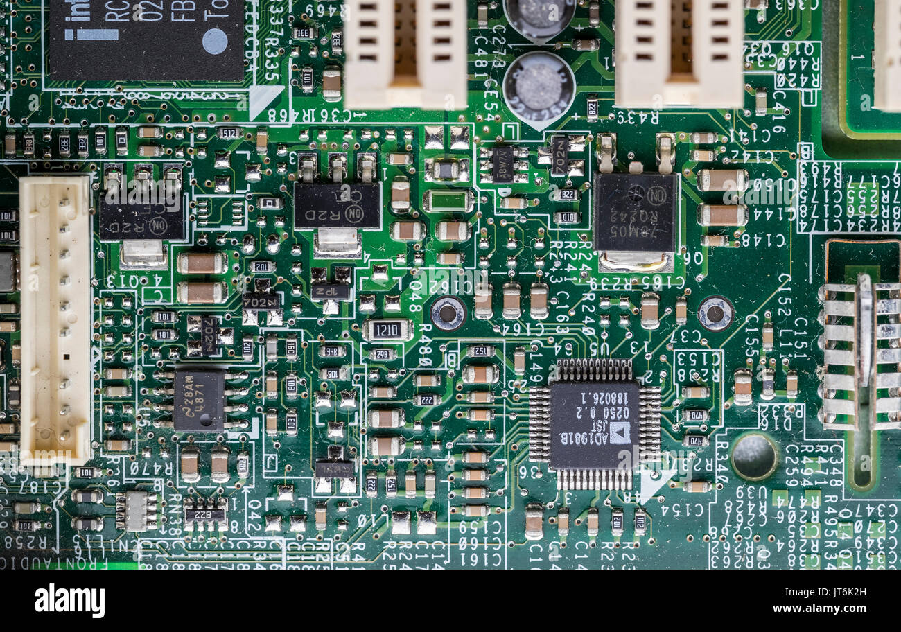 Computer components. Technology Stock Photo - Alamy